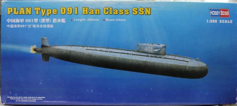 HOBBY BOSS PLAN Type 091 Han Class SSN NO.83512