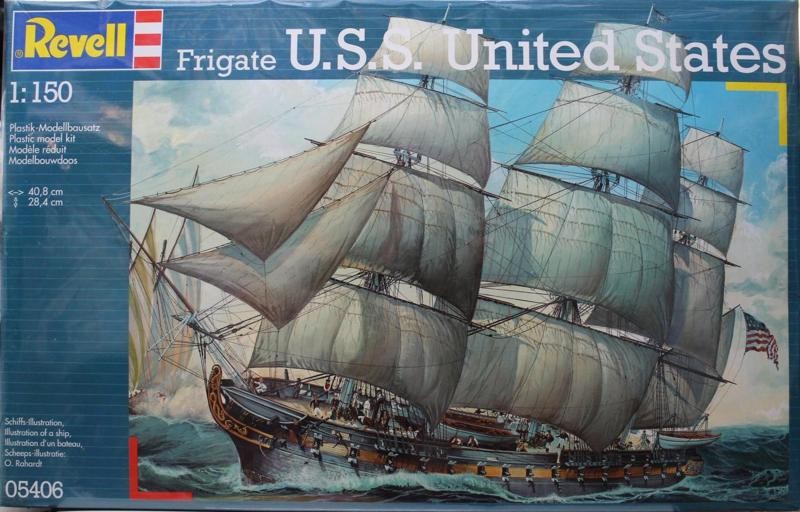 REVELL U.S.S. United States 1/150 NO.05406