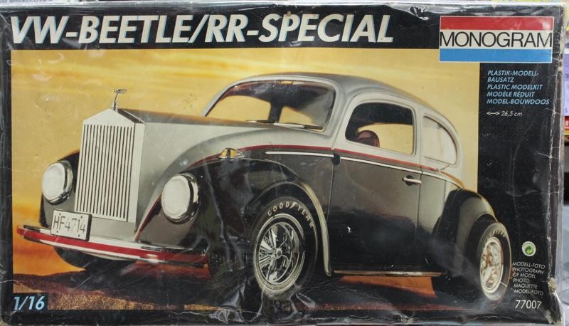 MONOGRAM VW-BEETLE/RR-SPECIAL 1/16 NO.77007