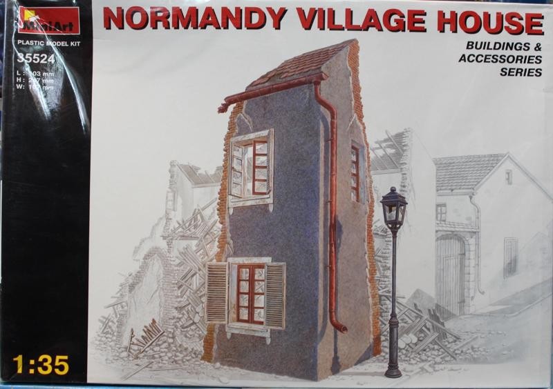 MiniArt NORMANDY VILLAGE HOUSE NO.35524