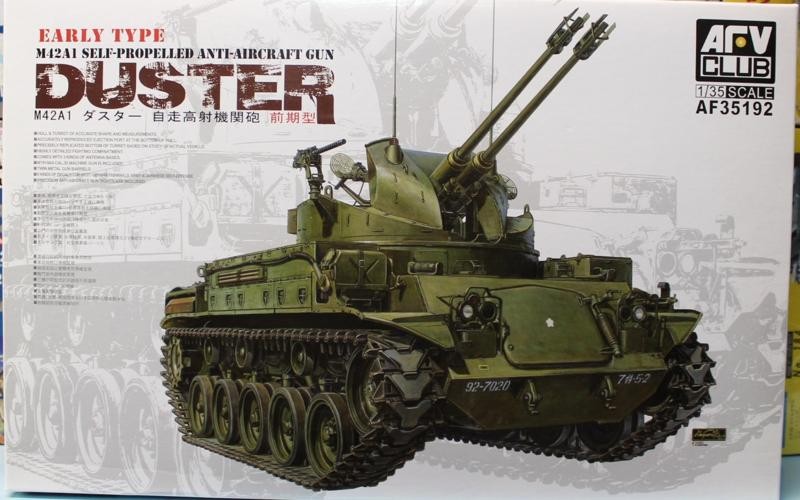 AFV CLUB 戰鷹 Early type M42A1 self-propelled Anti-Aircraft Gun Duster 1/ ...