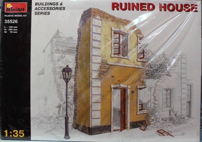 MiniArt RUINED HOUSE NO.35526