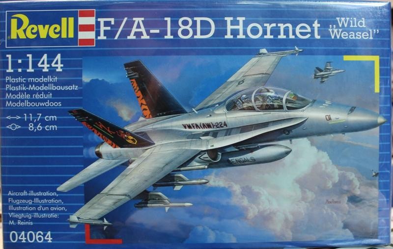 REVELL F/A-18D Hornet "Wild Weasel" 1/144 NO.04064