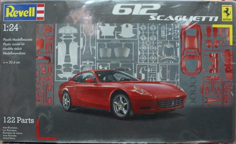 REVELL Ferrari 612 Scaglietti 1/24 NO.07198