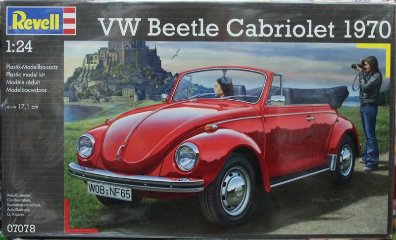 REVELL VW Beetle Cabriolet 1970 1/24 NO.07078