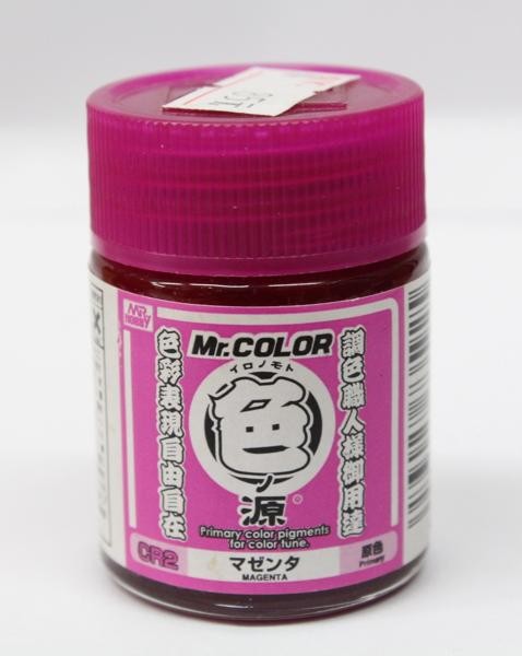 GUNZE 郡是 Mr. COLOR 原色漆 MAGENTA 18ml 模型專用漆 NO.CR2