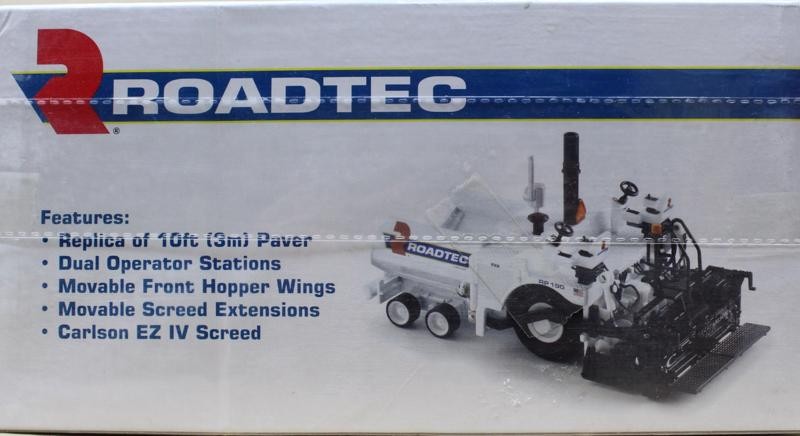 NORSCOT ROADTEC RP190 Paver 鋪路機 1/50 合金模型工程車完成品 NO.584374